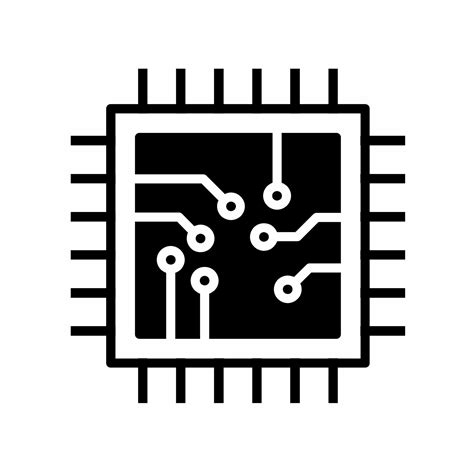 Chip Icon Simple Vector Illustration Vector Art At Vecteezy