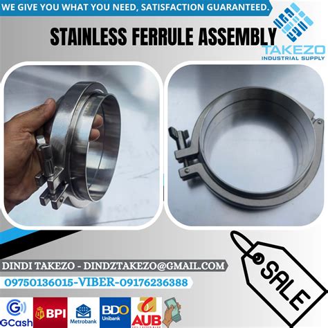 Stainless Ferrule Assembly Commercial And Industrial Industrial Equipment On Carousell