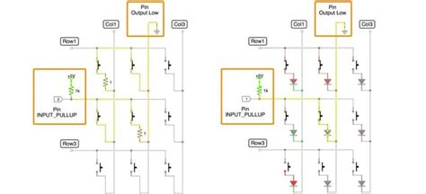 Arduino Keyboard Matrix Code And Hardware Tutorial Bald Engineer Arduino Matrix Keyboard
