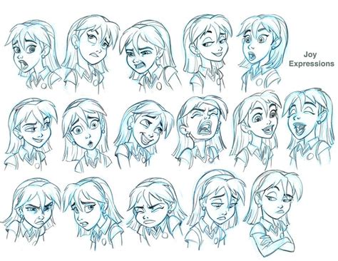 Joy Expressions Model Sheet For Sb By Tombancroft On Deviantart