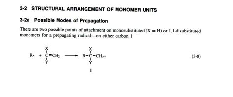Solution Structural Arrangement Of Monomer Unit Studypool