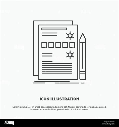 Component Data Design Hardware System Icon Line Vector Gray Symbol For Ui And Ux Website
