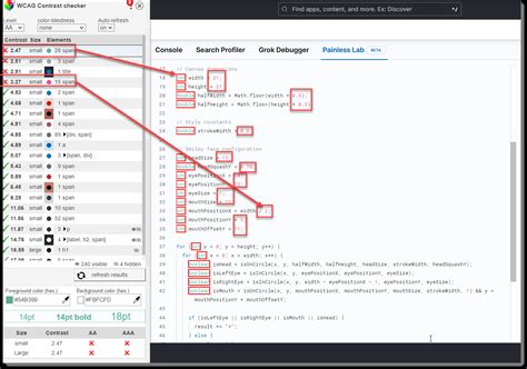 Accessibility The Contrast Ratio From Text To Background Is Below The Threshold Example 4