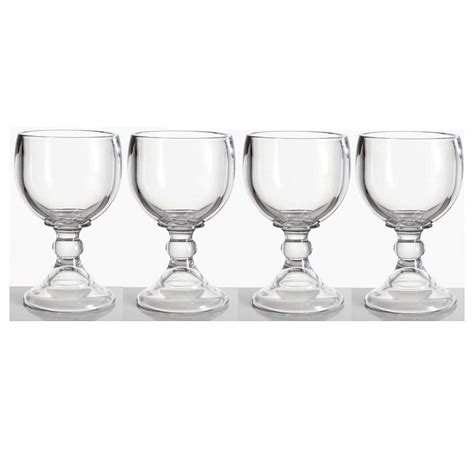 Made In Mexico Chavelas 4 Shrimp Cocktail Schooner Beer Chavela Glasses