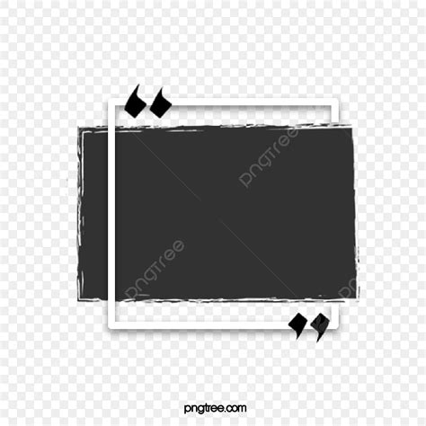 Dialog Box Vector Hd PNG Images Black And White Dialog Text Box