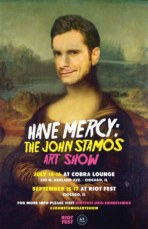 Have Mercy The John Stamos Art Show Riot Fest