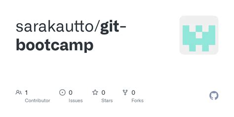 Github Sarakauttogit Bootcamp Github Sarakauttogit Bootcamp