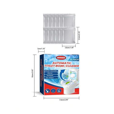 Jaysuing Toilet Cleaning Effervescent Tablets For Household Descaling Deodorization Odor