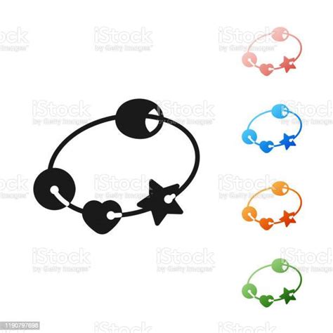 흰색 배경에 고립 된 검은 딸랑이 아기 장난감 아이콘입니다 빈백 기호입니다 다채로운 아이콘을 설정합니다 벡터 일러스트레이션 0명에 대한 스톡 벡터 아트 및 기타 이미지