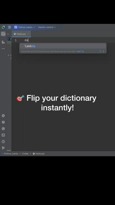 Swap Dictionary Keys And Values Instantly ⚡ Python Trick Shorts Python
