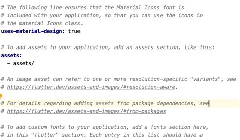 Lesson 34 Unable To Load Assets Issue 36 Iamshaunjp Flutter