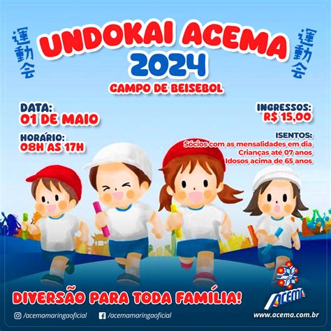 Undokai 2024 Acema Associação Cultural E Esportiva De Maringá Maringá Pr