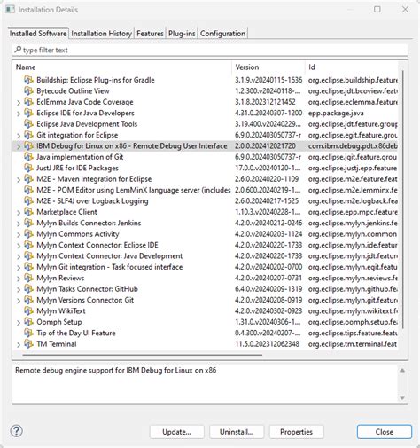 installing the ibm debug for linux on x86 remote debug eclipse user