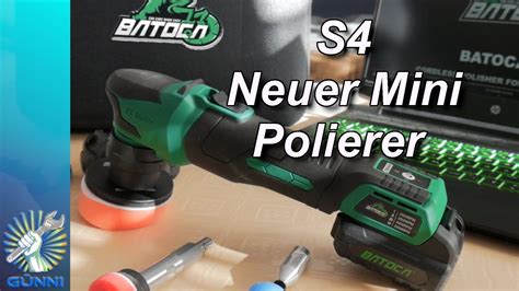 Batoca S4 Feinpoliermaschine Detailer Deluxe Version Youtube
