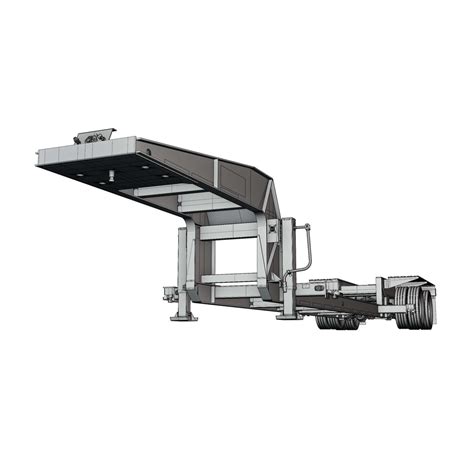 3d Double Drop Chassis 42ft V1 Model Turbosquid 2286330