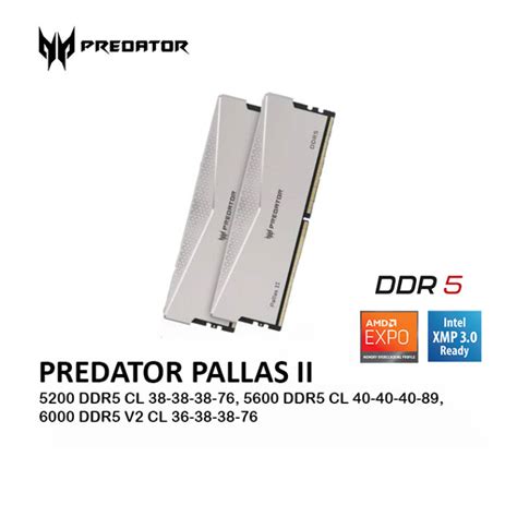 PREDATOR PALLAS II DDR RAM GB X MHZ MHZ MHZ Lazada