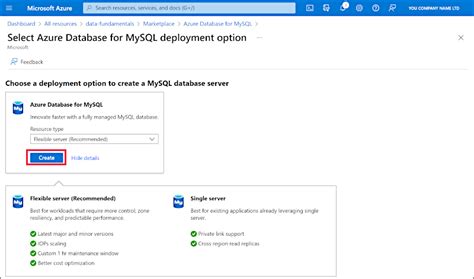 Explore Azure Database For Mysql Dp 900t00a Azure Data Fundamentals