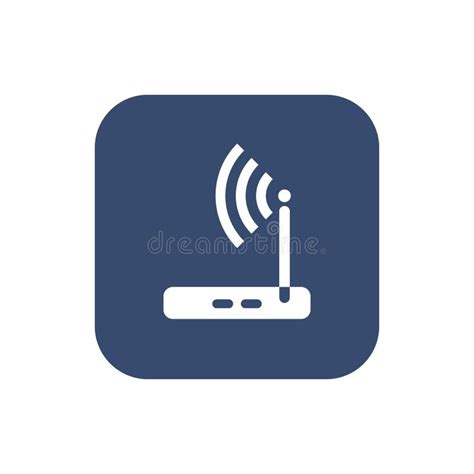 Wireless Router Icon Wifi Adsl Ethernet Modem Hub Stock Vector Illustration Of Modem Mobile