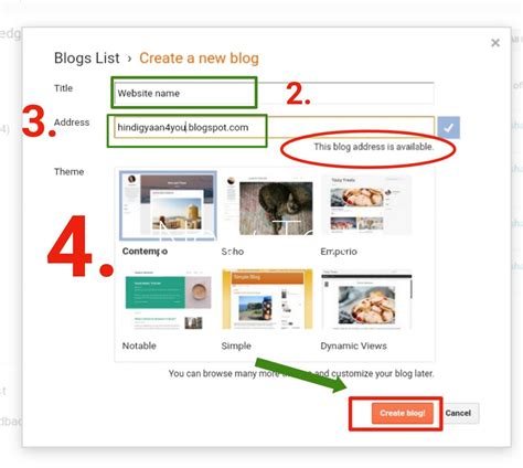Blog या वेबसाइट कैसे बनाएं Free में How To Make Website In Hindi The Great Info