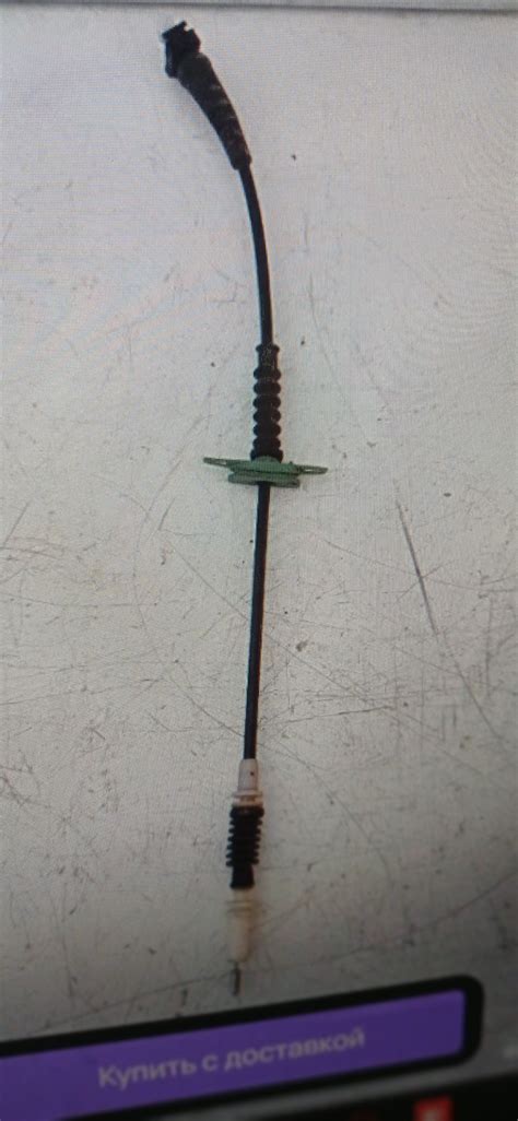 Трос внутренней ручки салона для открывания двери — Audi 80 B4 2 л 1994 года своими