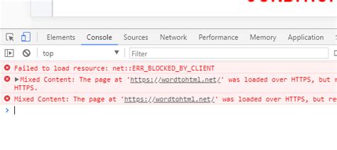 The Website Is Not Working Content Is Not Showing Word To Html
