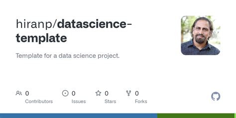 Github Hiranp Datascience Template Template For A Data Science Project