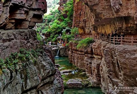 河南云台山红石峡（请假帖） 中关村在线摄影论坛