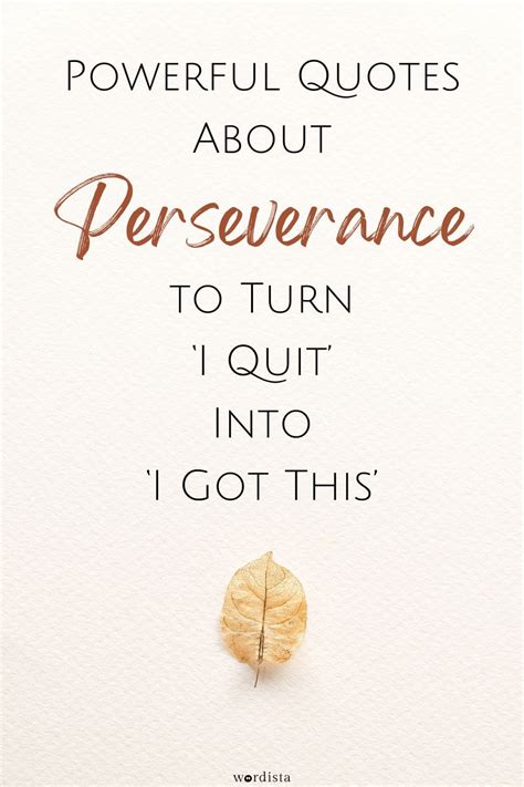 250 Perseverance Quotes To Inspire Unstoppable Determination Wordista