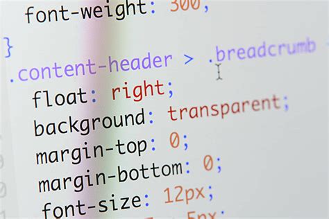 مجردة سير عمل البرمجة على شاشة تطوير كود Css الحقيقي صورة الخلفية