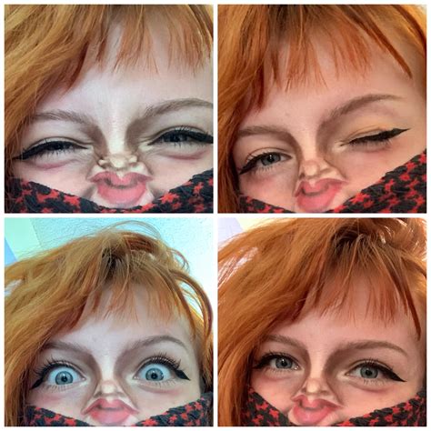 My Attempt At The Tiny Face Makeup Challenge Rmakeupaddiction