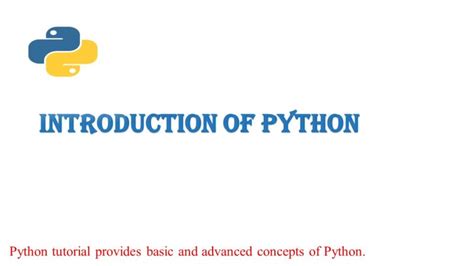 Pranav Joshi On Linkedin Introduction Of Python