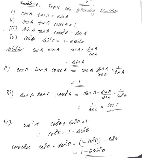Trigonometric Functions Problems 2 Paoblenand Paene The Rolleccoong