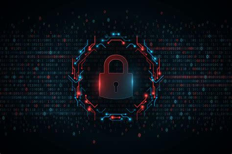 전자 회로 기판 잠금 추상 이진 프로그래밍 코드 배경입니다 하이트 기술 디자인 사용자가 액세스가 거부됩니다 벡터 일러스트레이션 열쇠에 대한 스톡 벡터 아트 및 기타 이미지