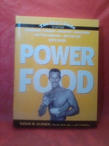 Pre Owned Power Food The Guys Guide To Getting Stronger Leaner
