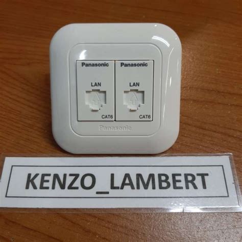 Promo Outlet Data Double Cat 6 Panasonic Wide Series Panasonic Cat6 Diskon 23 Di Seller