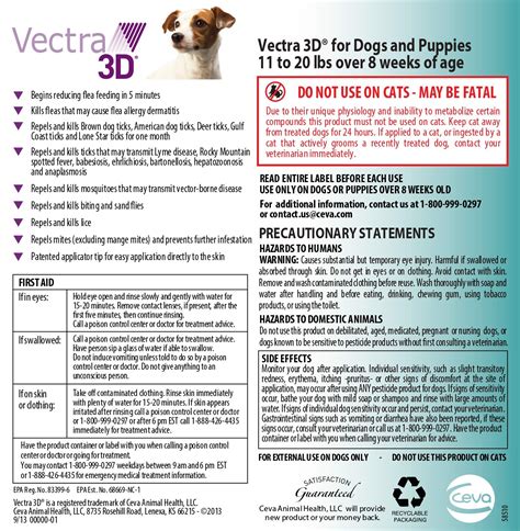 Vectra Flea Control Cats