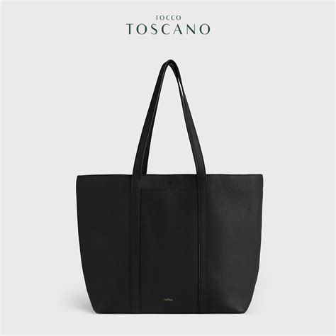 Jual Tocco Toscano Aimee Tote Black Shopee Indonesia