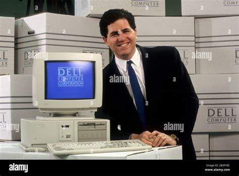 Austin Texas Usa Circa 1990 Dell Computers Ceo Michael Dell Poses