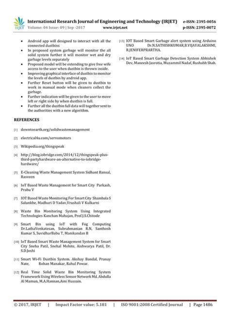 Iot Based Smart Bin Pdf
