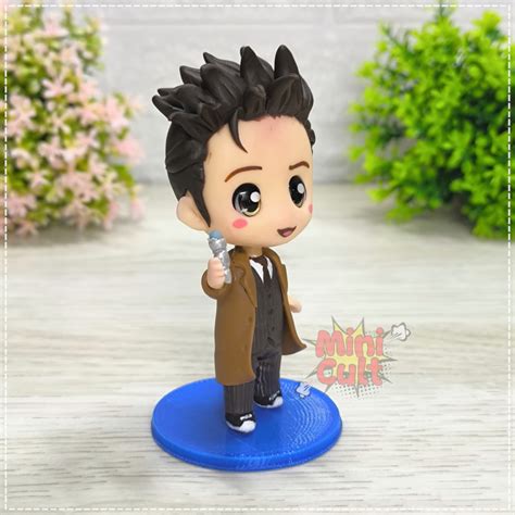 Mini Cult Décimo Doutor Tennant Doctor Who Elo7