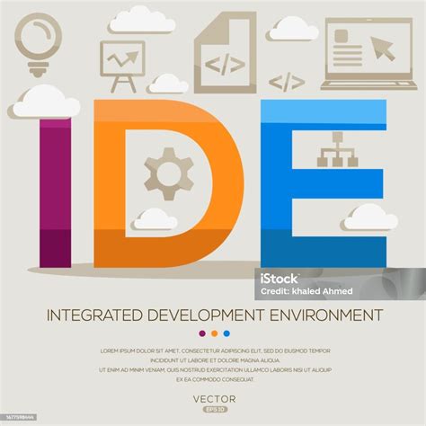 Ide Integrated Development Environment Stock Illustration Download Image Now Acronym