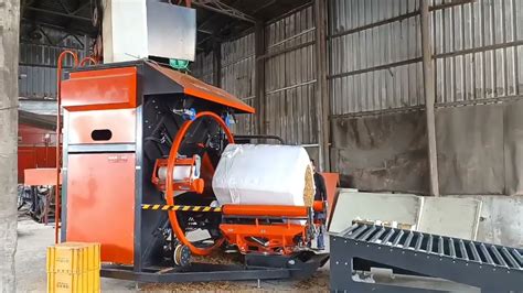 사료압축포장기문경 한두레축산시운전 Youtube