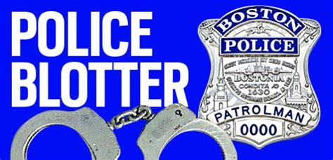 Police Blotter Monday Oct 6 To Tuesday Oct 7