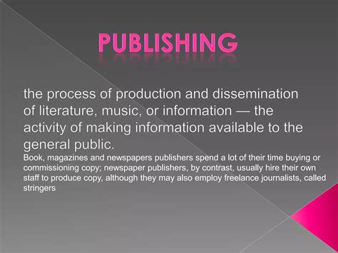 Powerpoint Of Unit 3 Task 1 Publishing PPTX