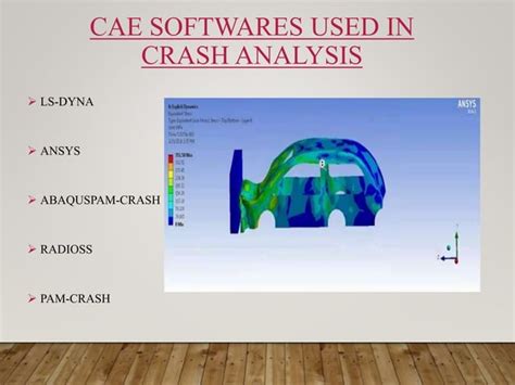 Advance Application Of Cae In Crash Analysispptx Civil Engineering