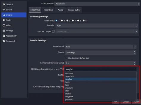 Best OBS Settings For Streaming On Kick