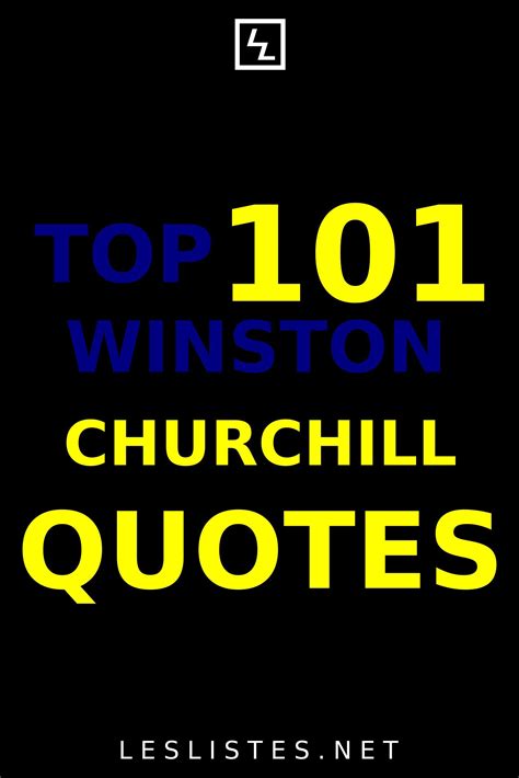The Top 101 Winston Churchill Quotes Artofit
