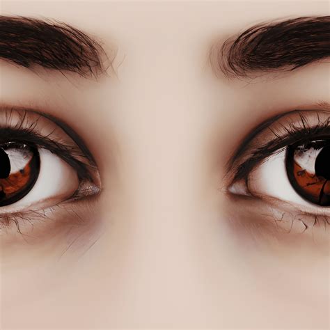 Beautiful Brown Eyes · Creative Fabrica