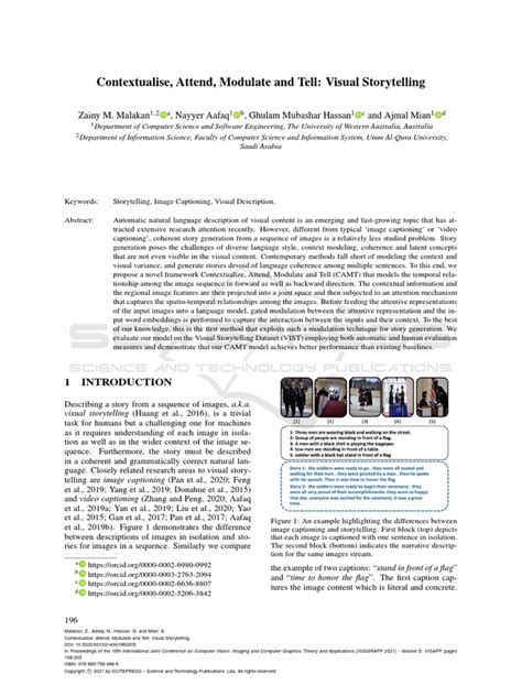 Contextualise Attend Modulate And Tell V Download Free Pdf Deep