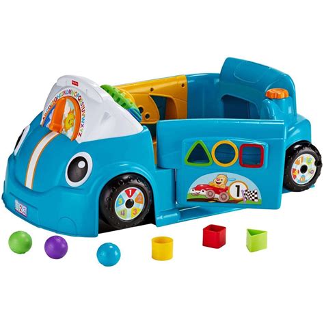 Fisher Price Laugh And Learn Crawl Around Car Blue Walmart Inventory